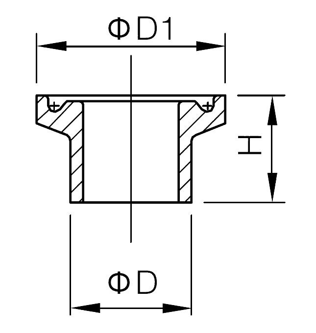 Sanitary 3A Ferrules | 3A Tri-Clover Ferrule Fittings