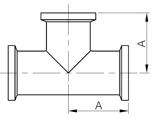 I-line Tee Fttings | I-Line True Tee | I-Line Female Cross